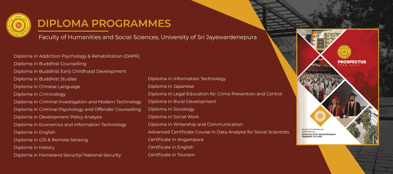 Diploma and Certificate – Faculty of Humanities and Social Sciences