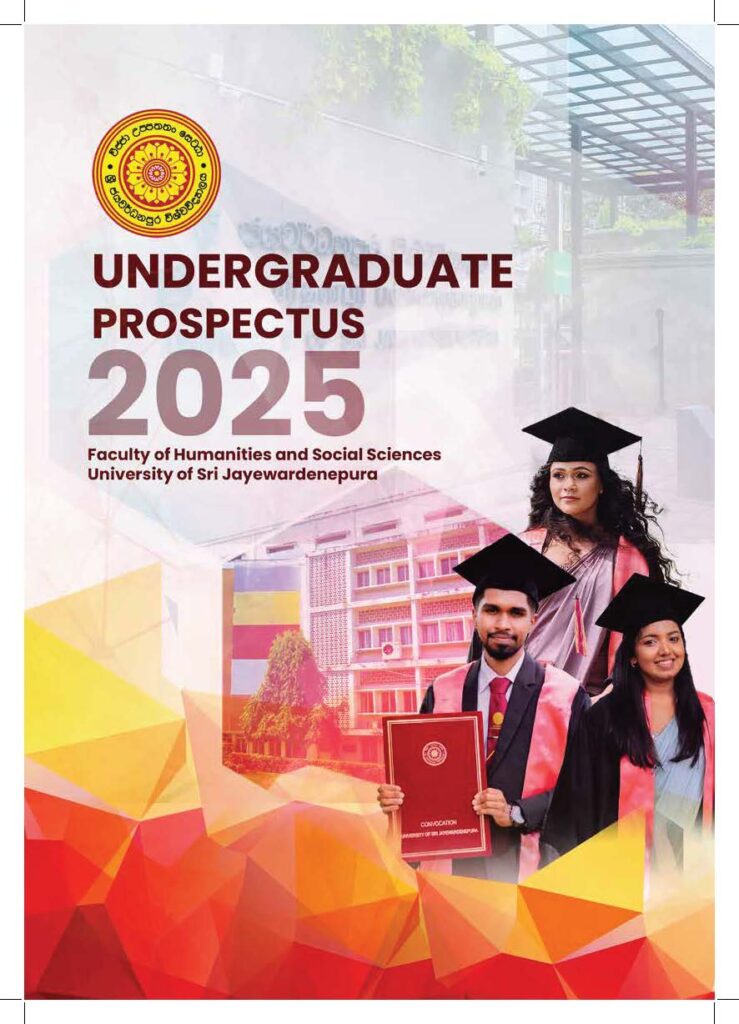 Undergraduate Prospectus – Faculty of Humanities and Social Sciences
